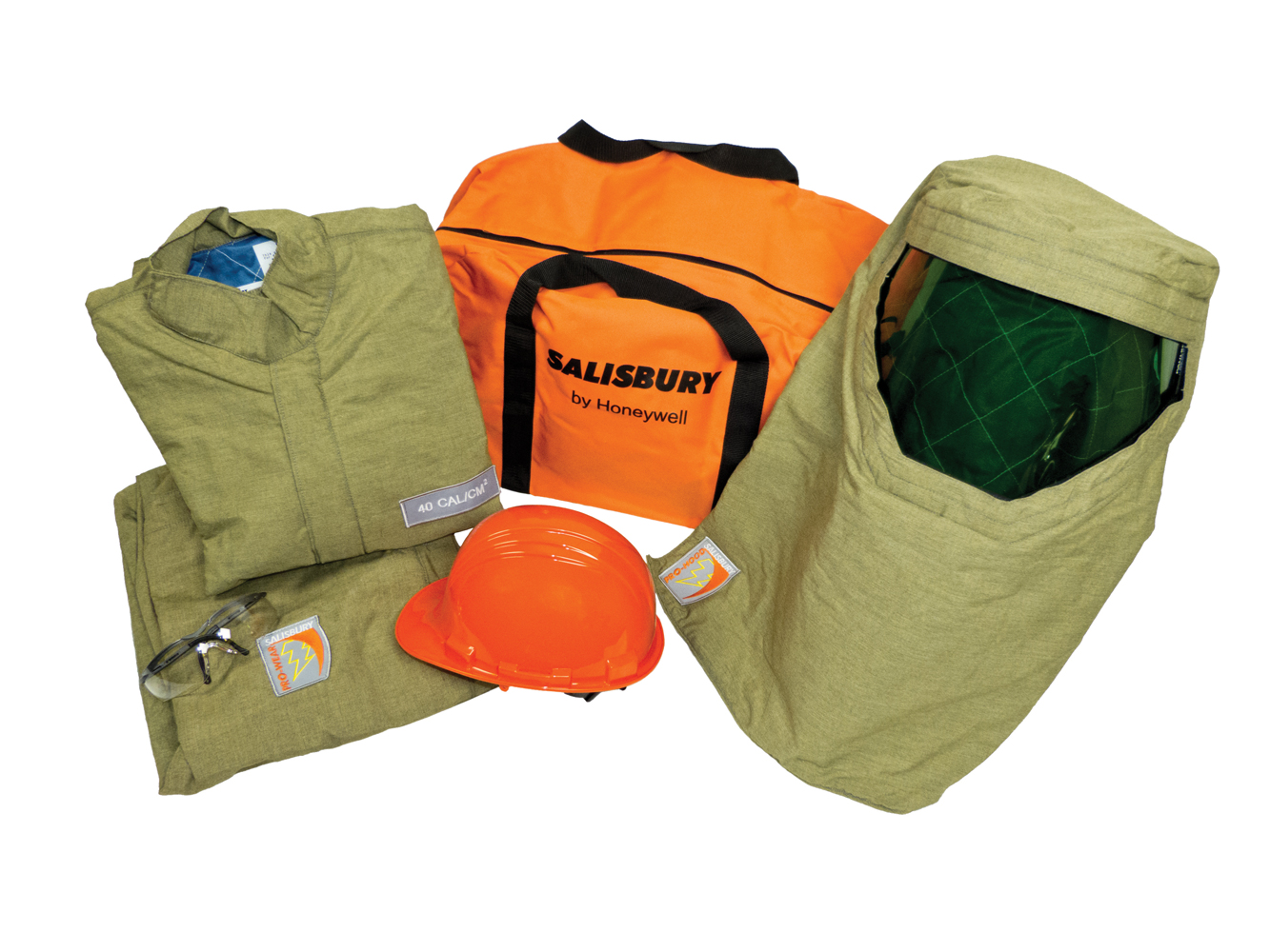 Salisbury Premium Light Weight PRO-WEAR® Arc Flash Kit 40 cal/cm2 ...